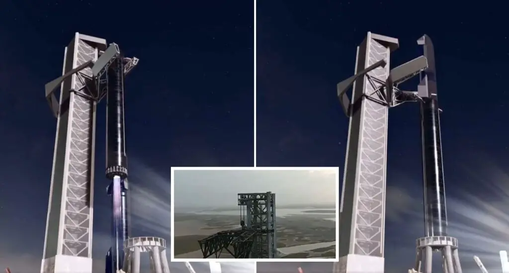 Elon Musk provides a first look at the Massive Starship rocket catcher