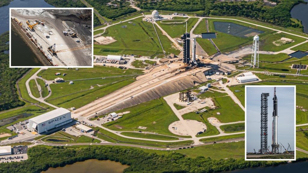 SpaceX has begun constructing the Starship's First Florida Launch Pad!