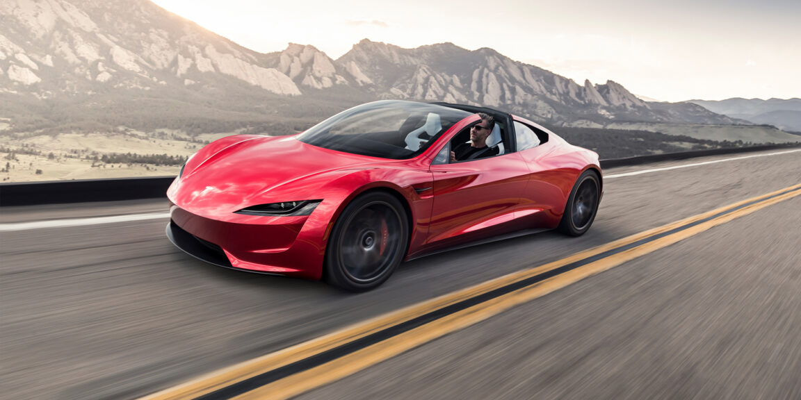 Photos: This Tesla SpaceX electric hypercar with Rocket boosters will ...