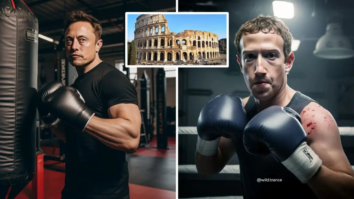 Breaking: Musk And Zuck's Cage Fight To Take Place At The Colosseum