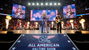 TPUSA's All American Halftime Show Featuring Erika Kirk and Kid Rock ...